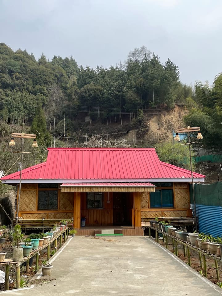 3br Homestay W/ Bonfire & Organic Kiwi, Arunachal - Ziro