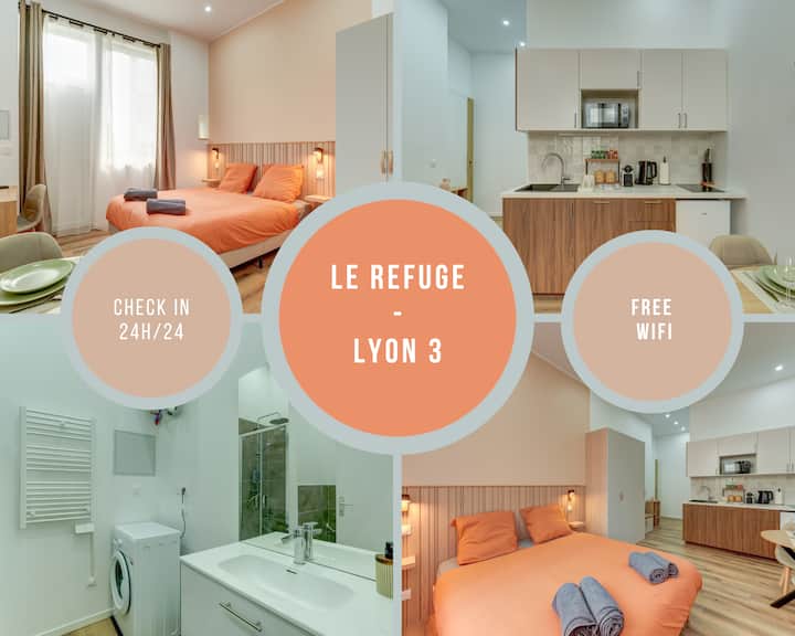 Le Refuge – Suite Intimiste Au Cœur De Lyon - Lyon
