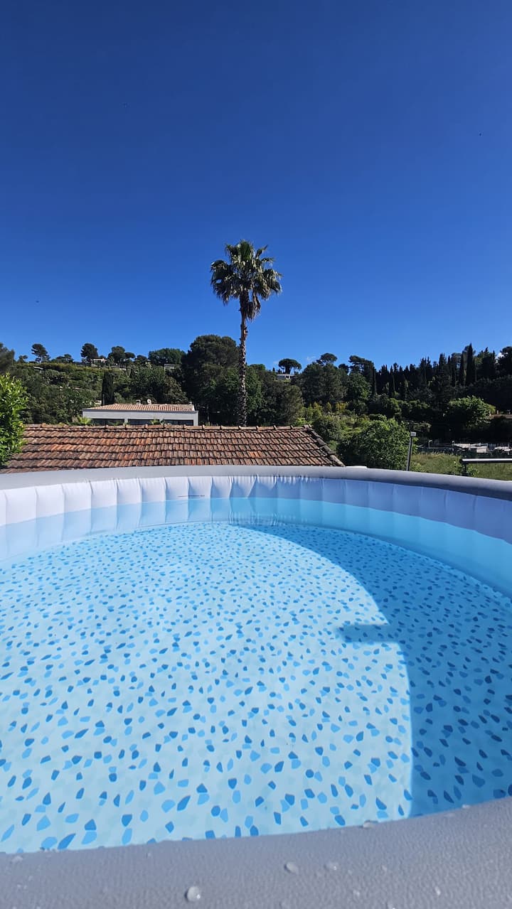 Bastide Archi Piscine Spa Privé 10mns De Cannes - Grasse