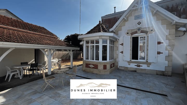 Charmante Villa Soulacaise- Proximité Centre-ville - Soulac-sur-Mer