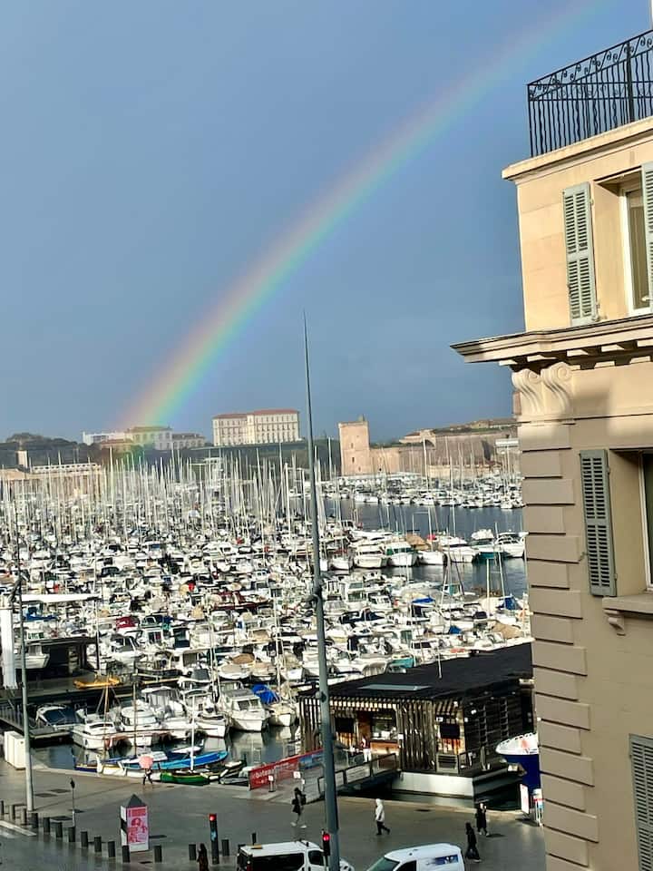 Chambre Bobo Chic Au Vieux Port / Opéra - Marseille