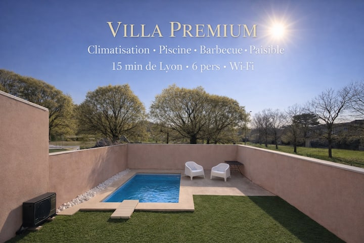 Villa D’exception Climatisée & Piscine – Lyon Sud - Lyon