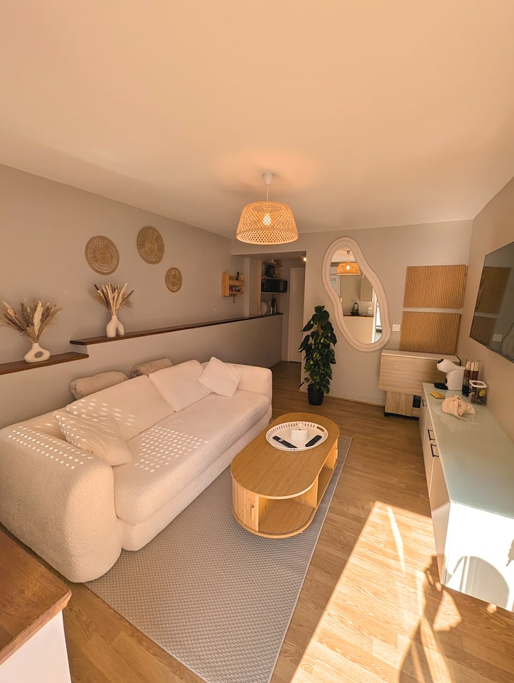 T2 Cosy Centre-ville - Tout Confort - 4pers - Caen