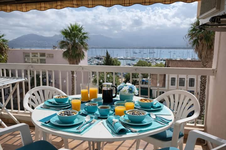 T2-bis Vue Mer, Centre-ville, Climatisé - Calvi