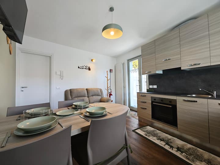 Presolana House In Cà Maria - Wifi - Cortile - Castione della Presolana