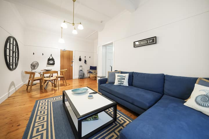 Lavender Bay Harbour View Apt - Kirribilli Commute - Sydney Opera House