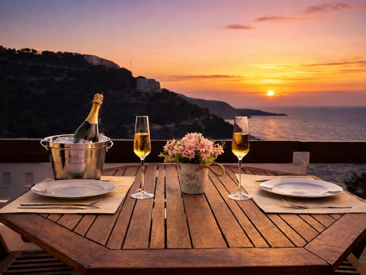 Duplex De Rêve Avec Vue Sur La Mer Et Plage Privée - Tossa de Mar