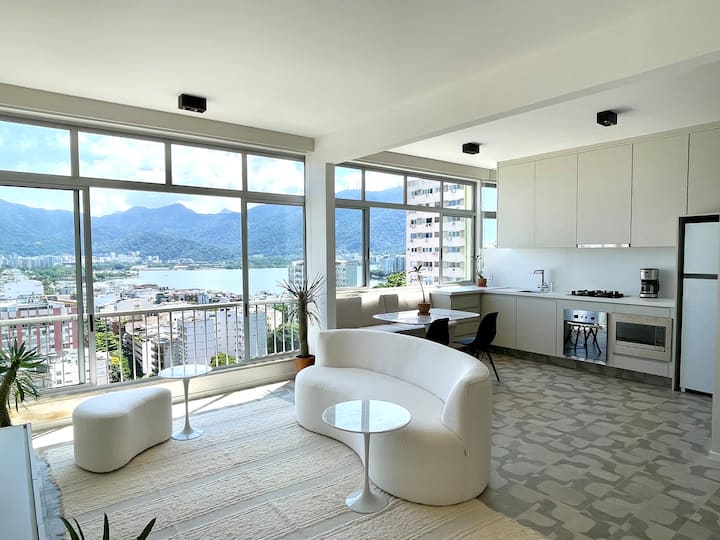 Superbe Loft Rénové Ipanema Avec Vue 180 Degrés - Brasil