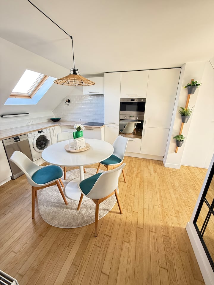 Petit Loft à Boulogne Nord Métro à 5 Min - Boulogne-Billancourt