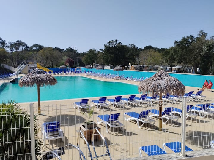 Mobil-home 4/6 Pers Camping La Pointe 4* Capbreton - Capbreton