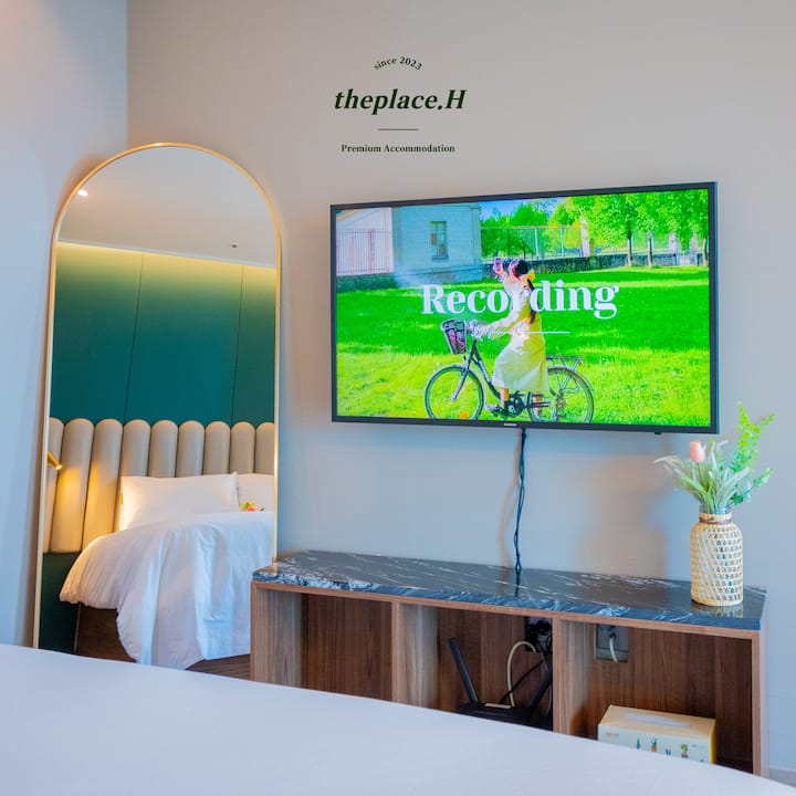 더플레이스.H-23 > 1bed | 미니 오션 포인트 디럭스 더블 | 최대4인 - Busan