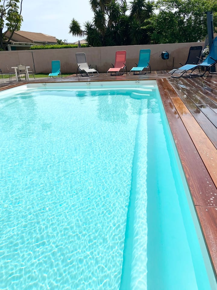 Villa Marie-france Avec Piscine Privée 12p - Korsika