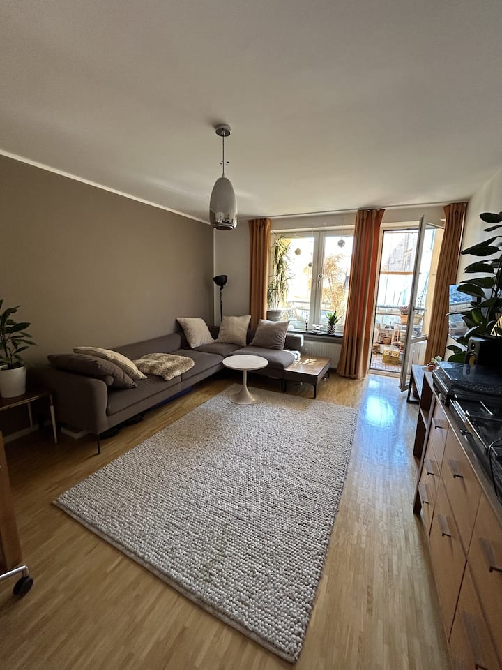 Cozy Central 3-room Flat, Subway 50m, Parks Nearby - München