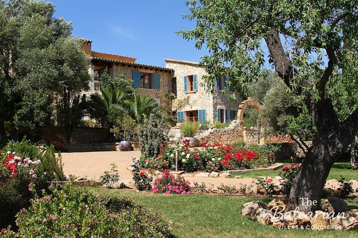 Finca Sa Cova Mallorca Mit Pool In Den Weinfeldern - Alaró
