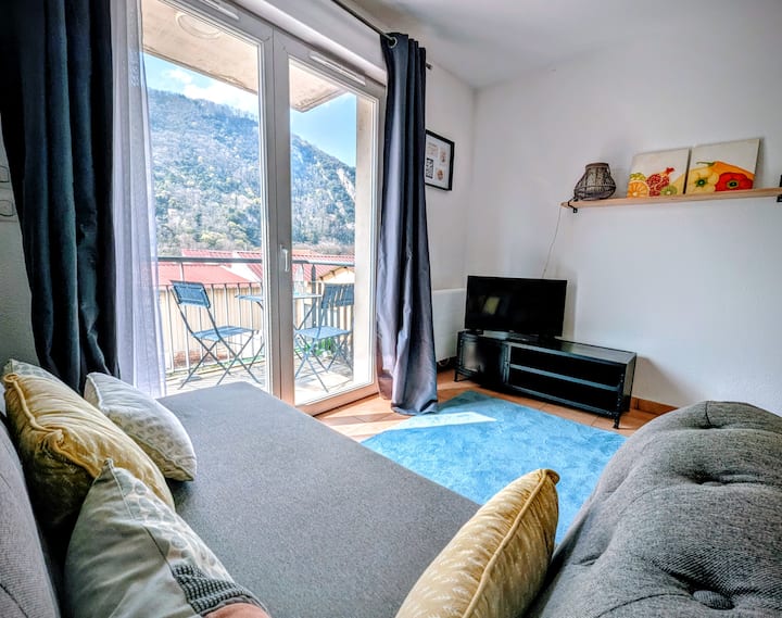 Grand Studio Avec Vue Sur Le Château. - Foix