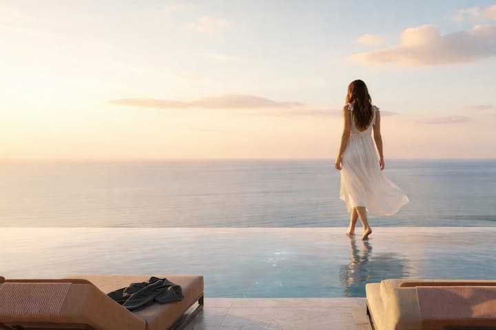 Infinity Edge Villa, An Elevated Private Stay - Crète