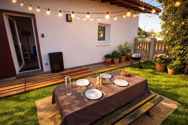 Studio Indépendant Avec Jardinet - Jusqu'à 4 Pers. - Anglet