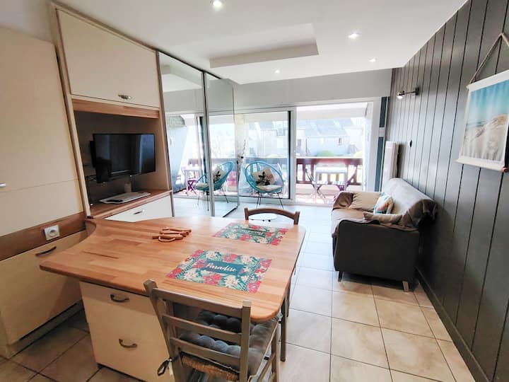 Appartement Avec Terrasse Entre Plage Et Thalasso - Carnac