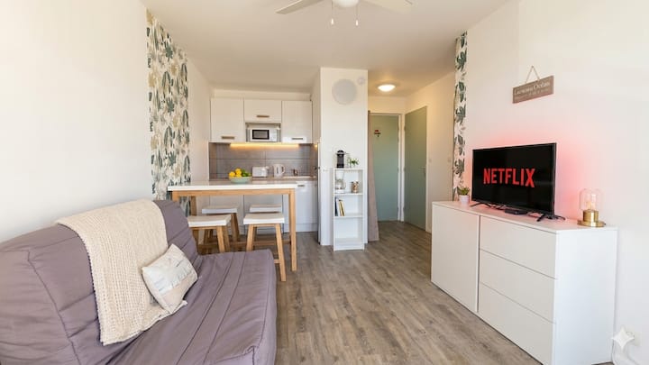 Appartement à 100m De La Plage Avec Piscine - Étang de Lacanau