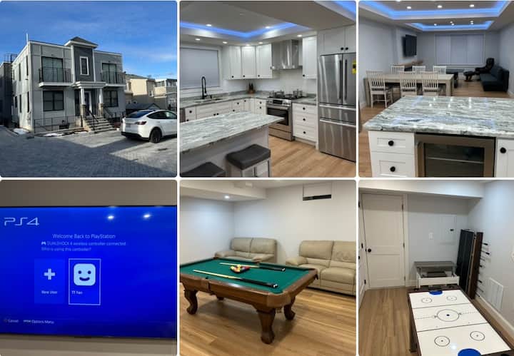 New Luxury Units A & B: 7 Bed/5.5 Bath W/ Games - Boston, MA