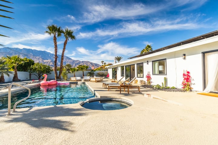 Palm Springs Group Retreat | Pool & Hot Tub - Palm Springs, CA