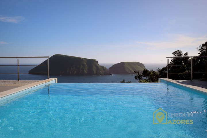 House In Serretinha With Pool & Islets View - Praia da Vitória