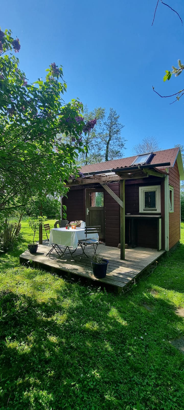 Tiny Tuinhuis In Het Wilgenportaal - Culemborg