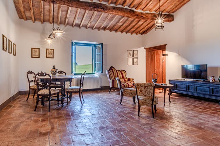 Villa Canina - Charm E Ruralità Nelle Crete Senesi - Italien