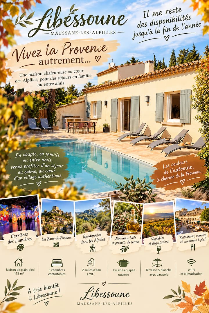 Balade D'automne Et Douceur De Vivre à Maussane - Maussane-les-Alpilles