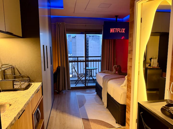 Studio Moderno Próx Ao Copan C/piscina No Rooftop - Brazil