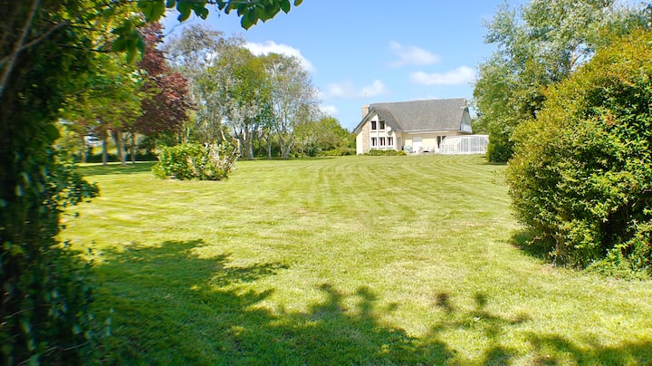 Maison De Vacances Au Calme Avec Piscine Chauffée - Plage de Plouha (Bréhec)