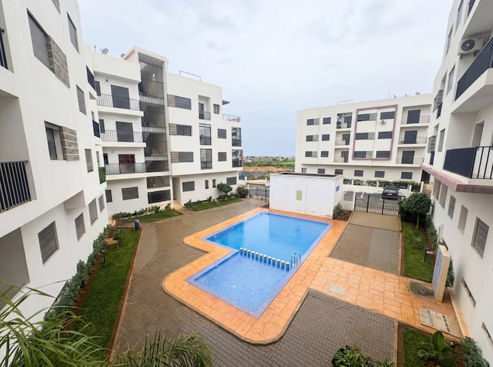 Appart Familial | Piscine · Résidence Sécurisée - Bouznika