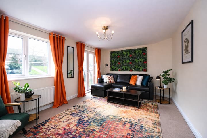 4br Home Nottingham W/ Garden & Parking Sleeps 9 - Nottingham