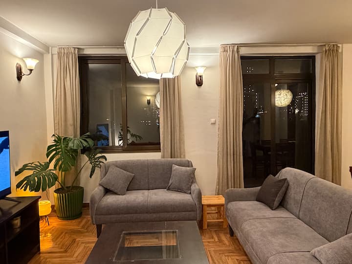 Chic & Central: Bright, Cozy Flat W/ Large Balcony - Éthiopie