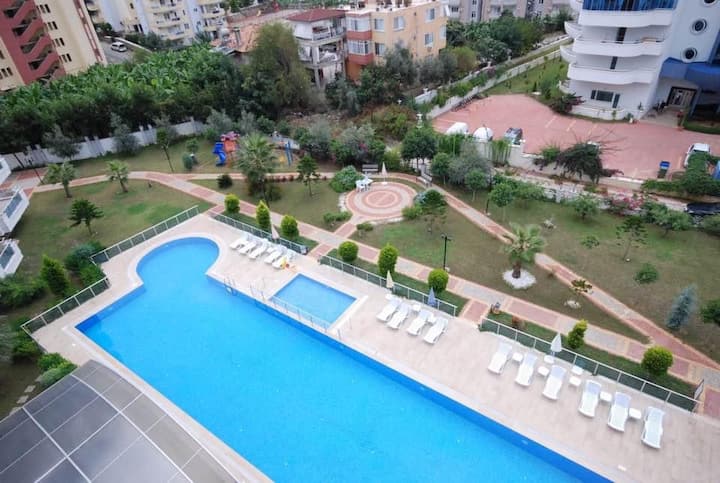 Alanya Mahmutlarda Havuzlu 2+1 Denize Yakın - Mahmutlar