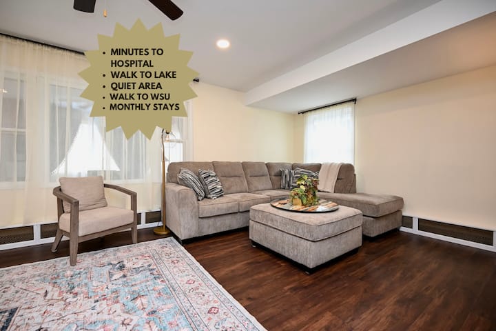Monthly Stay, Walk To Lake + Wsu, Near Hospital - Winona, MN