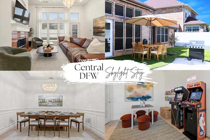 Central Dfw Skylight Stay | Entire Home In Irving - Irving