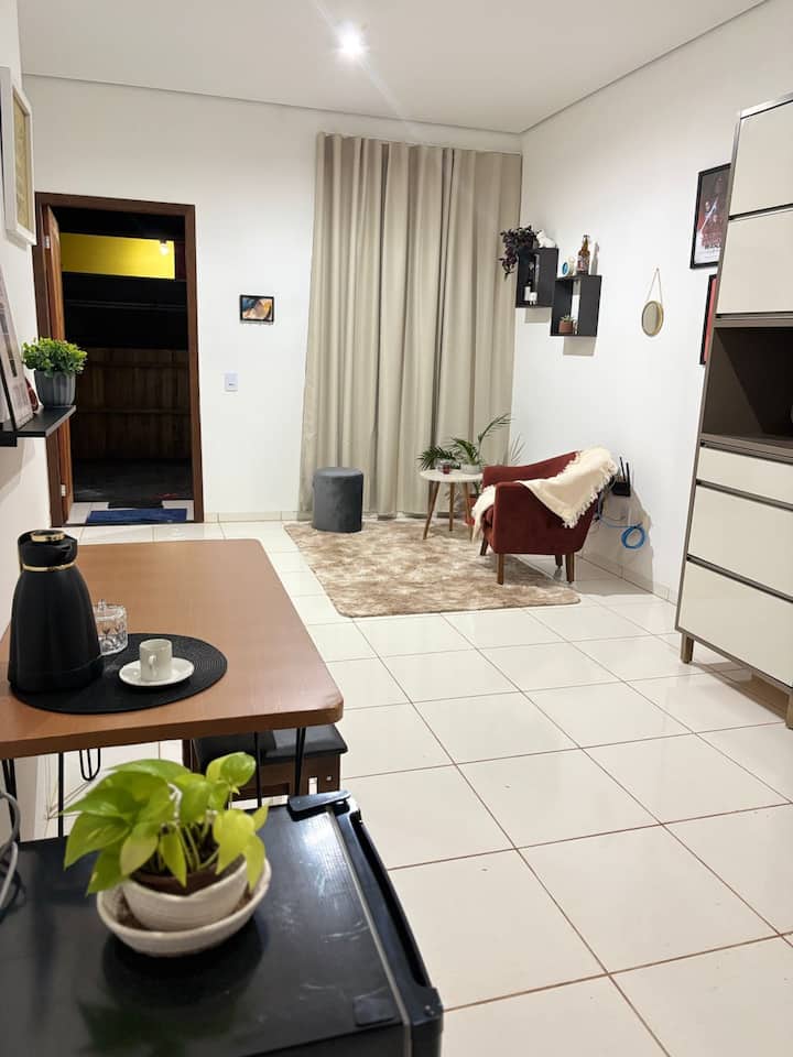 Unidade Funcional | 2 Quartos Com Ar + Garagem - Lucas do Rio Verde