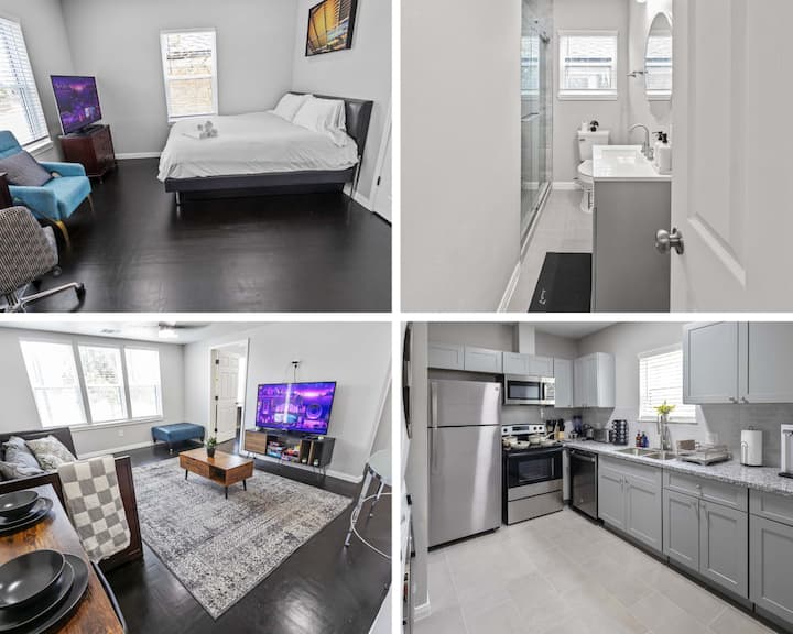 2br Near Tsu + Med Center | In-unit Laundry 1 - Denver Harbor/ Port Houston - Houston