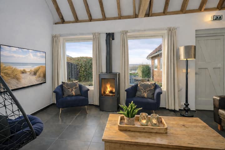 Ruime 8-persoons Lodge Ballumerhoeve - Finn Lodge - Ameland