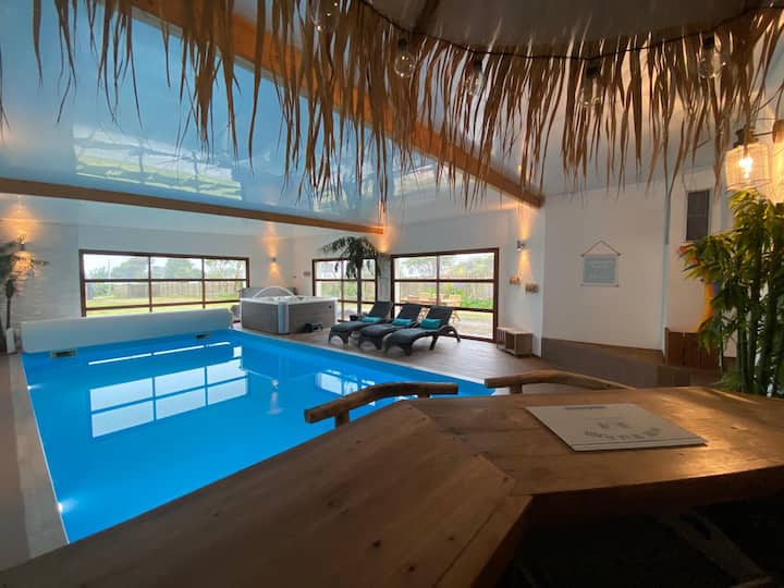Villa Perros Avec Sa Piscine à 250m De La Plage - Brignogan-Plage