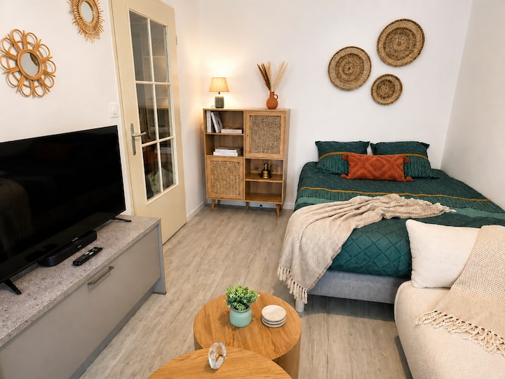 Le 28 : Studio - Terrasse & Jardinet (Proche Tram) - Valenciennes