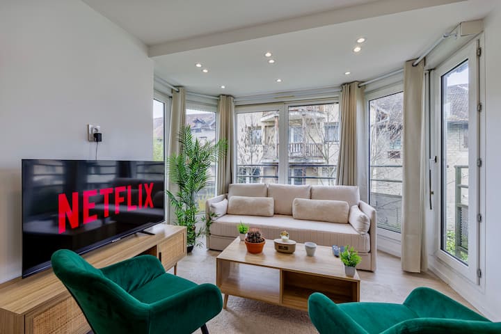 L'oasis Premium •Cosy, Confort & Emplacement Idéal - Ferney-Voltaire