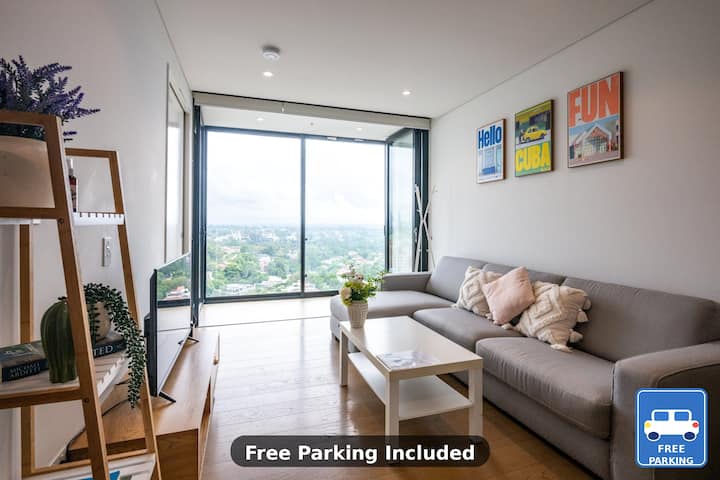 High-rise1br | Views|free Parking|st Leonards - Crows Nest