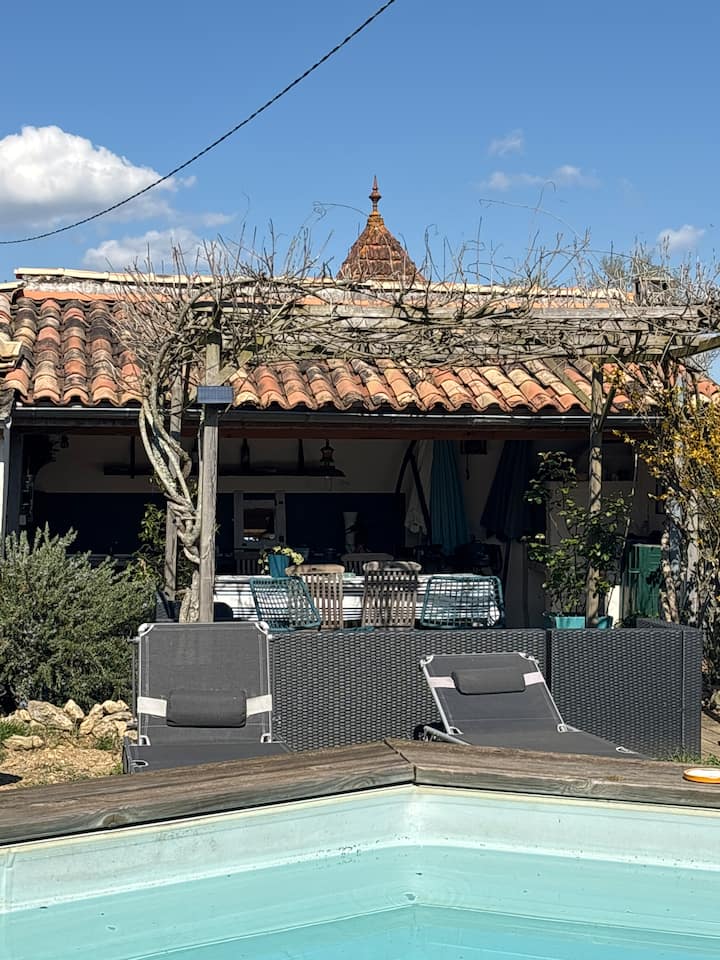 Studio Pierre Neuf Avec Jardin. Piscine. Calme - Sauternes