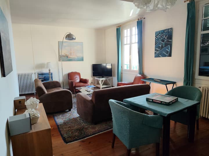 Plage Miramar, Golf, 140m², Saint Charles, Calme - Anglet