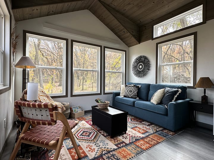 Tiny Home In The Woods - North Dakota