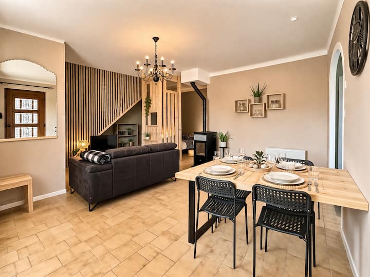 La Cuisine De Mamie - Studio Cosy- Parking - Sainte-Julie