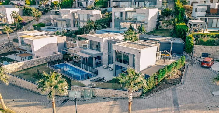 Bodrum/yalikavak-4bedrooms,jacuzzi,sea View,pool - Yalıkavak