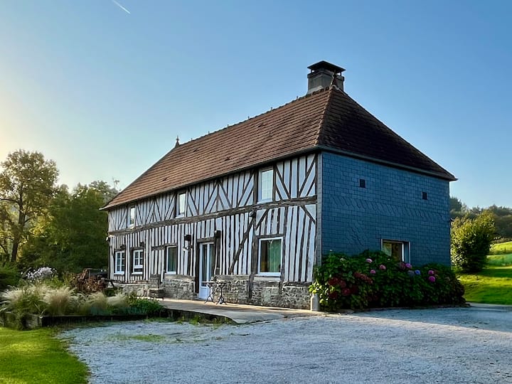 Maison Normande Grand Jardin à 10 Min De Cabourg - Cabourg